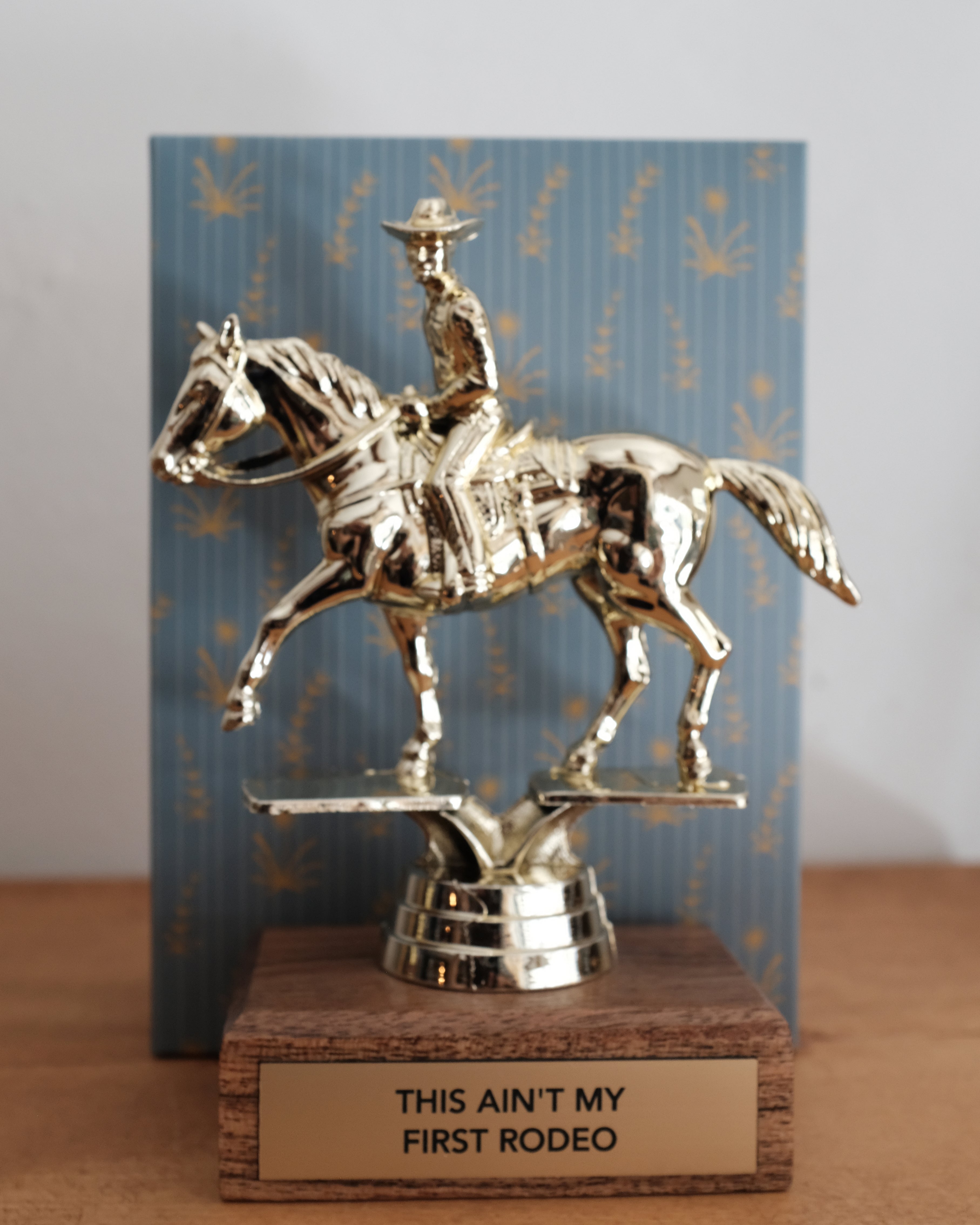 This Ain't My First Rodeo Trophy